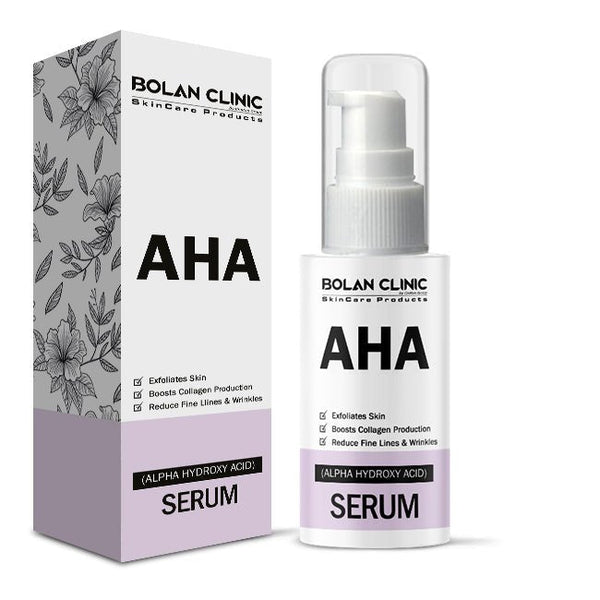 AHA Alpha Hydroxy Acid Serum Exfoliates Dead Skin Enhances Skin Texture